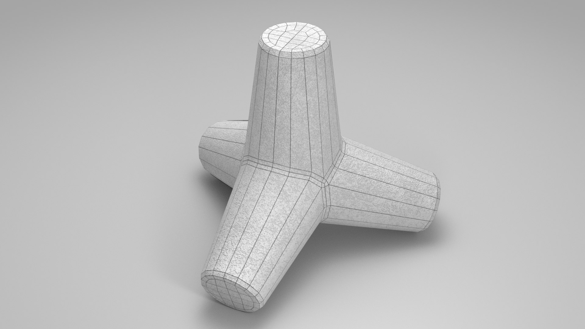 Tetrapod 3D Model - TurboSquid 1893722