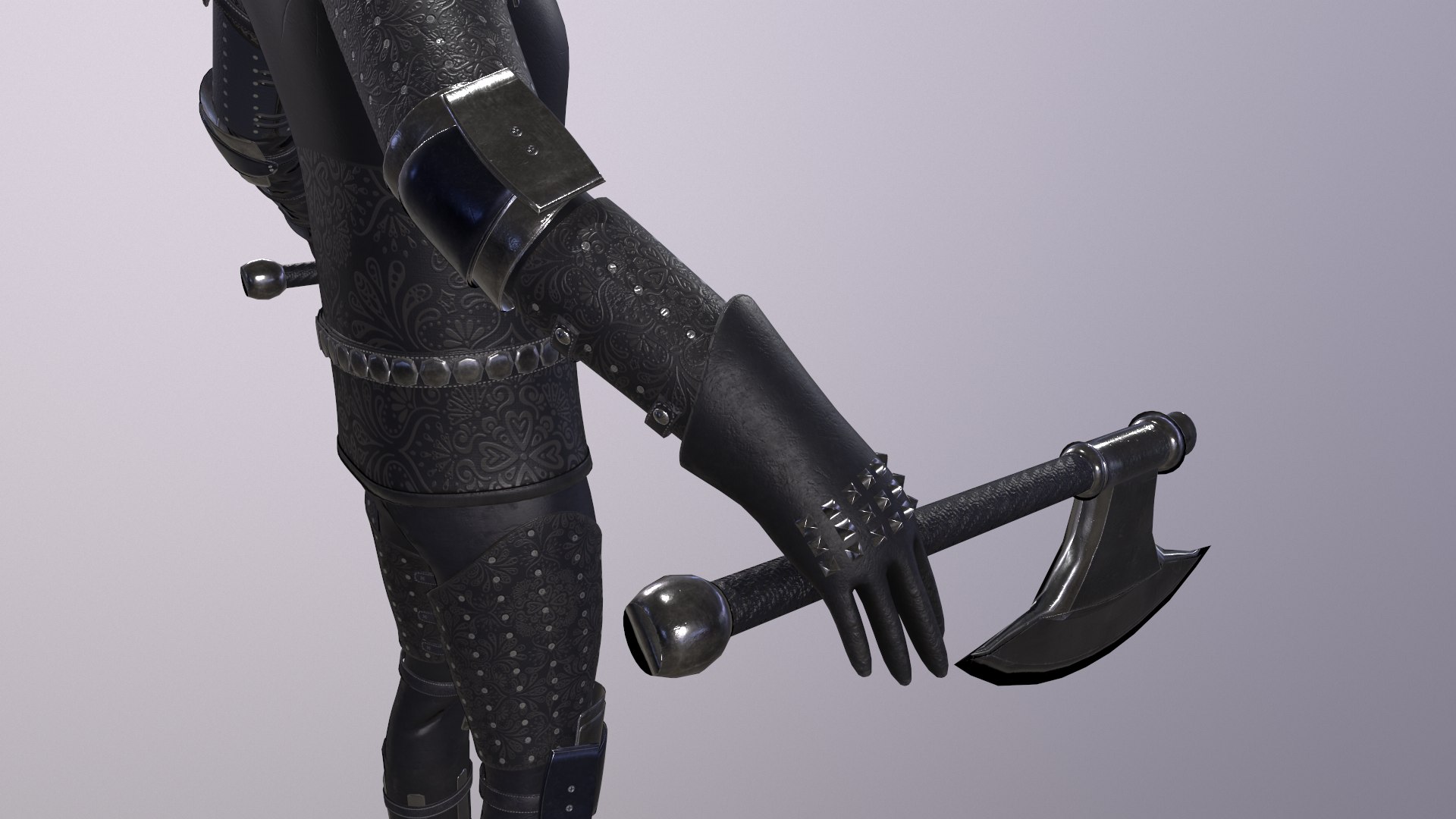 Knight male character 3D model - TurboSquid 1666588