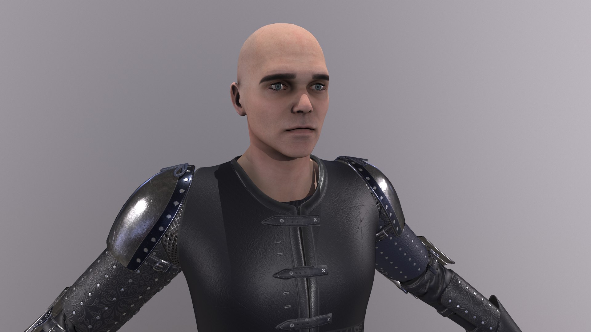 Knight male character 3D model - TurboSquid 1666588