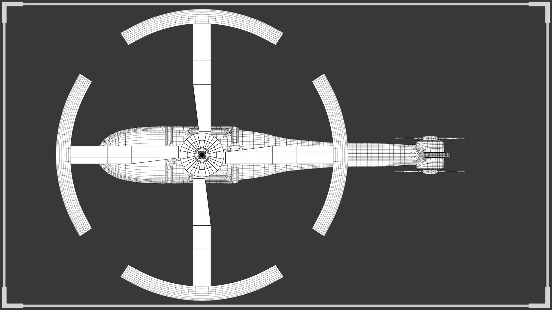 Tron helicopter model - TurboSquid 1291065