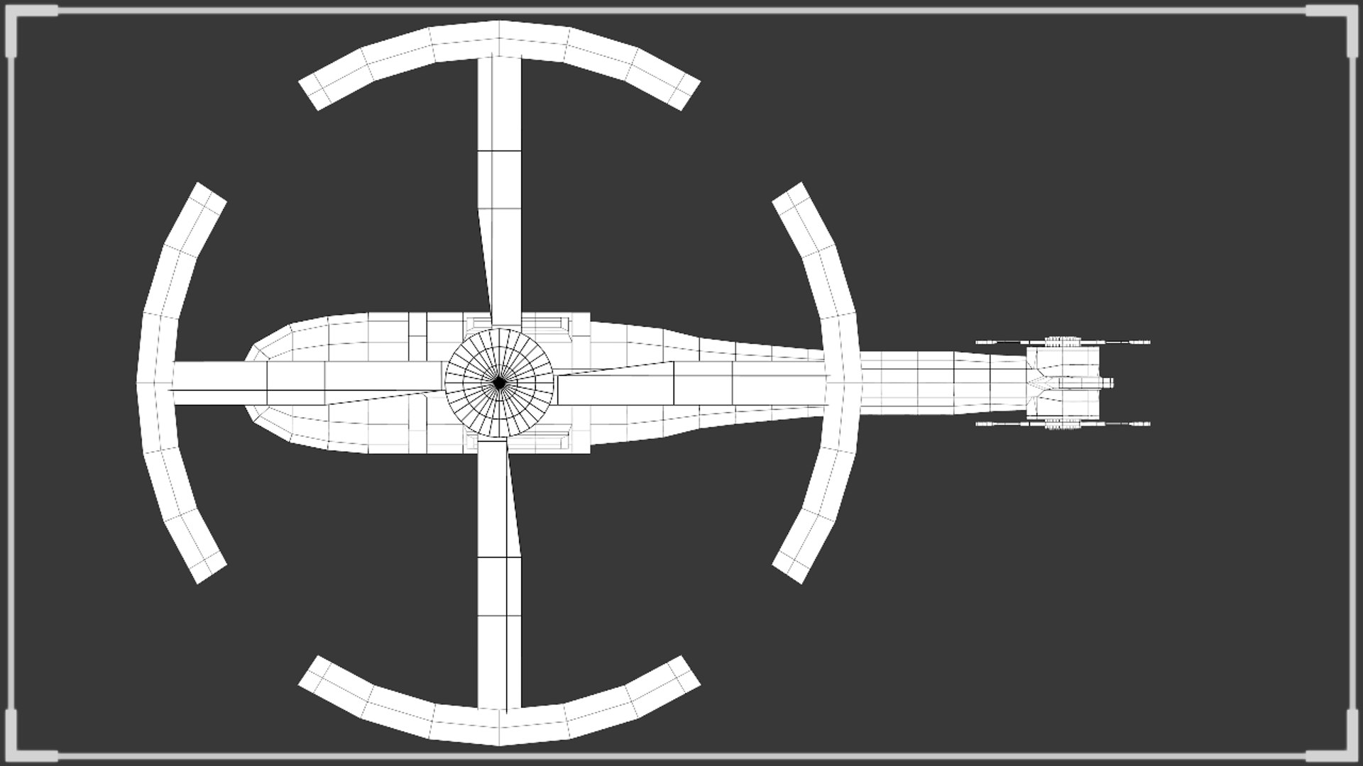 Tron helicopter model - TurboSquid 1291065