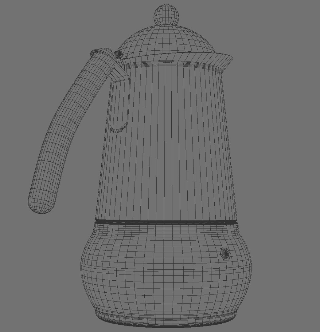 3d italian moka model