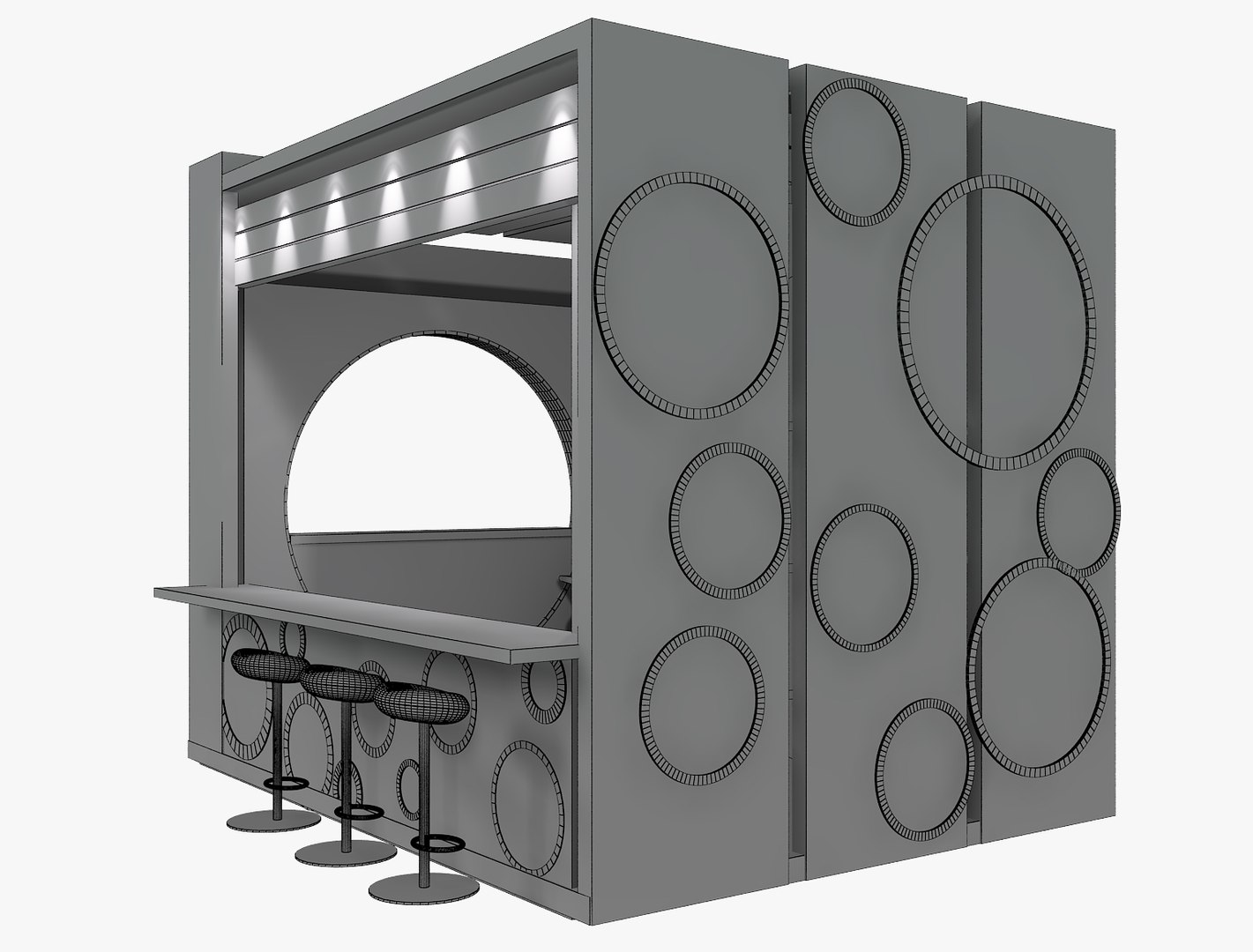 3D Model Stand Exhibition Booth - TurboSquid 1568831