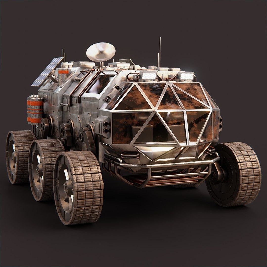 3D Mars Rover-Blender - TurboSquid 1950757