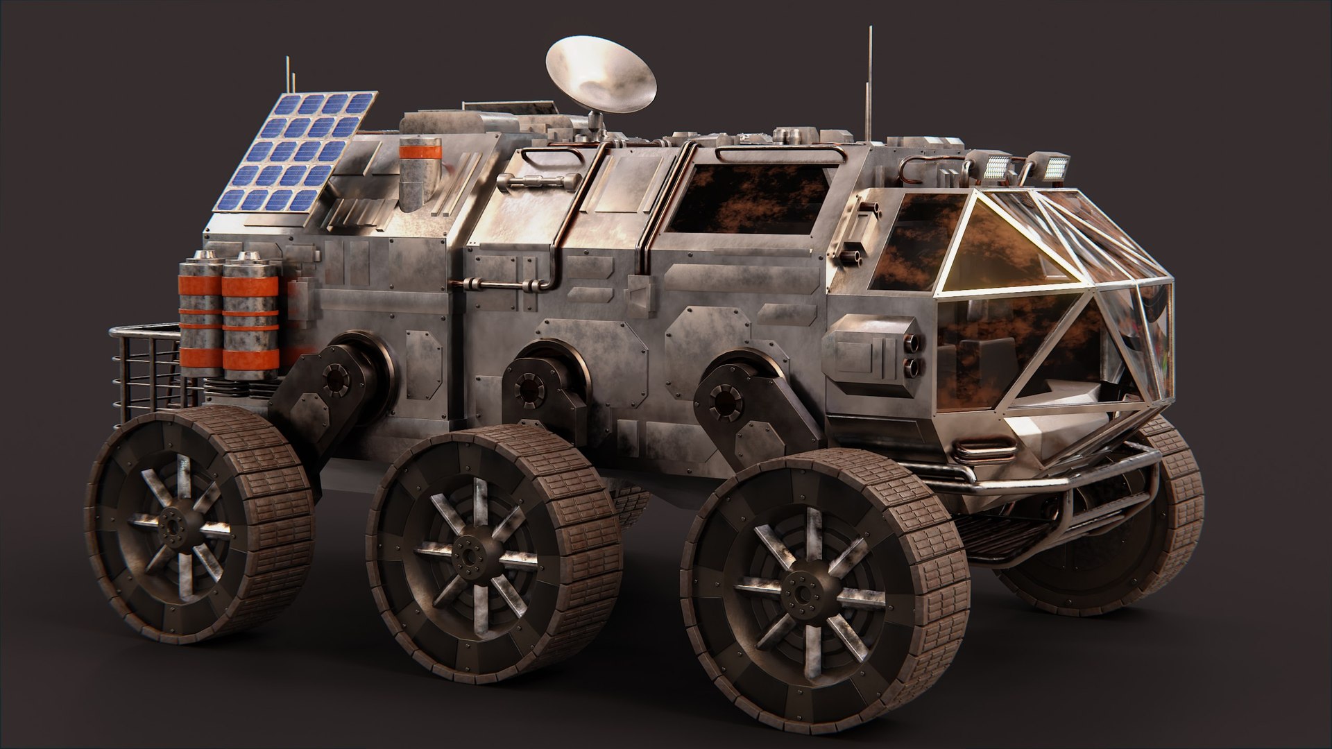 3D Mars Rover-Blender - TurboSquid 1950757