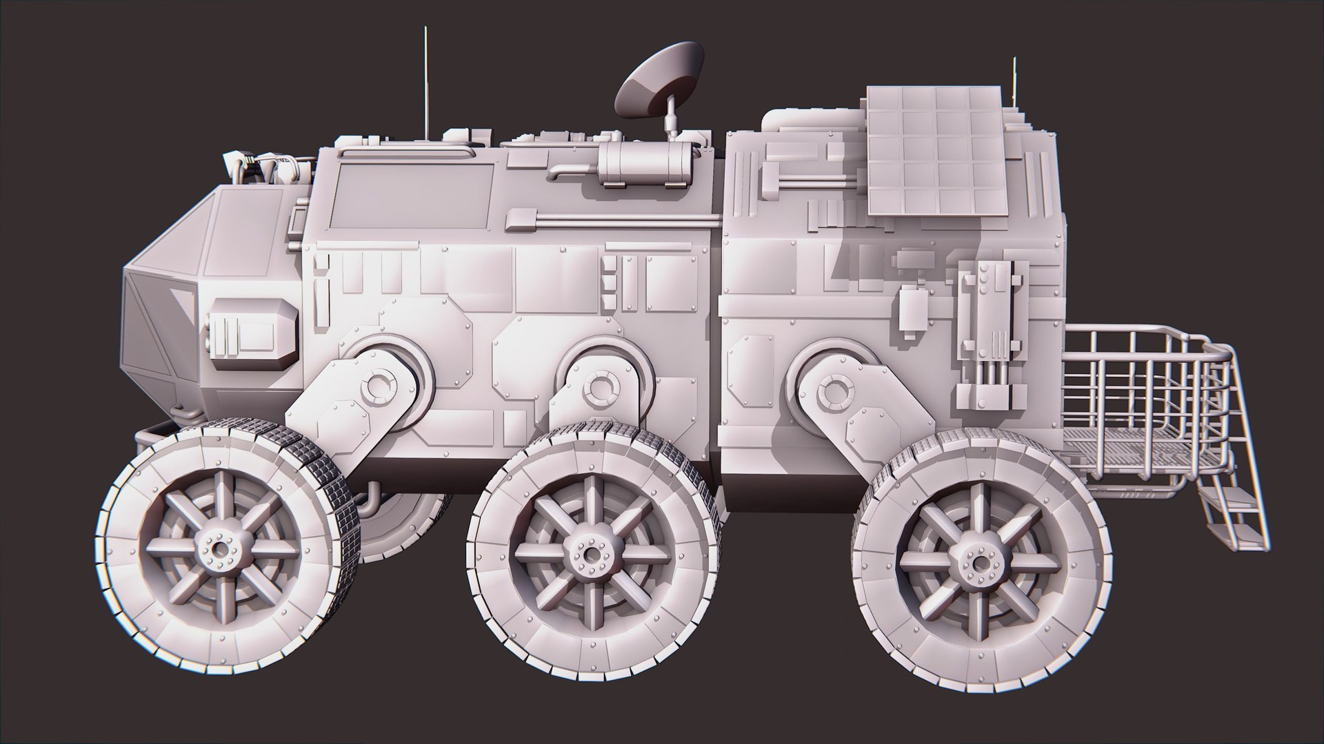 3D Mars Rover-Blender - TurboSquid 1950757