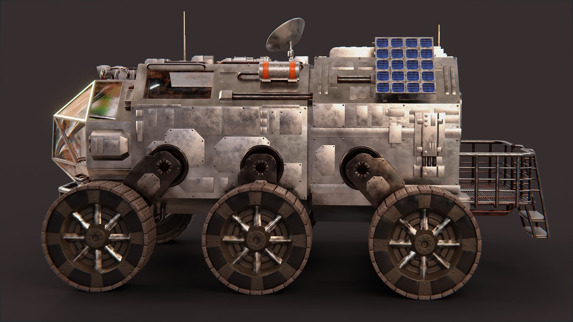 3D Mars Rover-Blender - TurboSquid 1950757