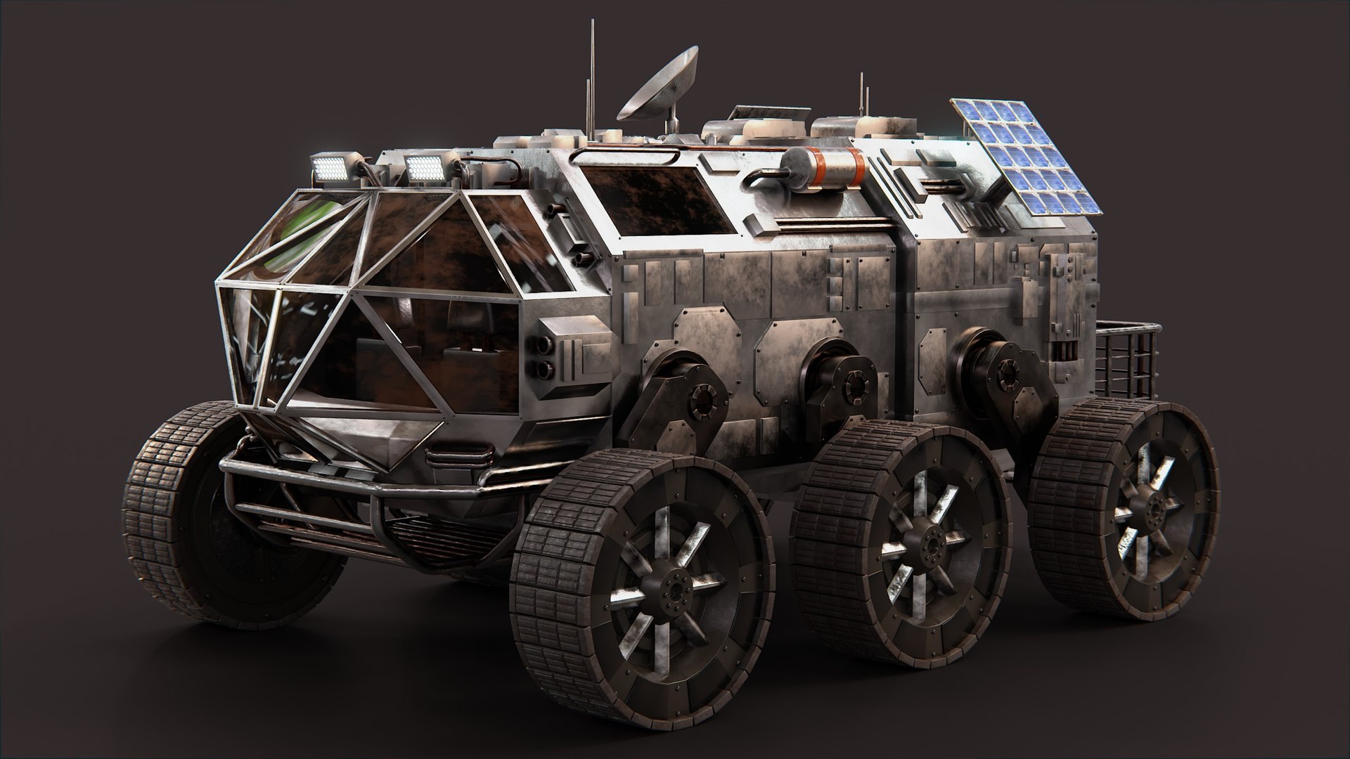 3D Mars Rover-Blender - TurboSquid 1950757
