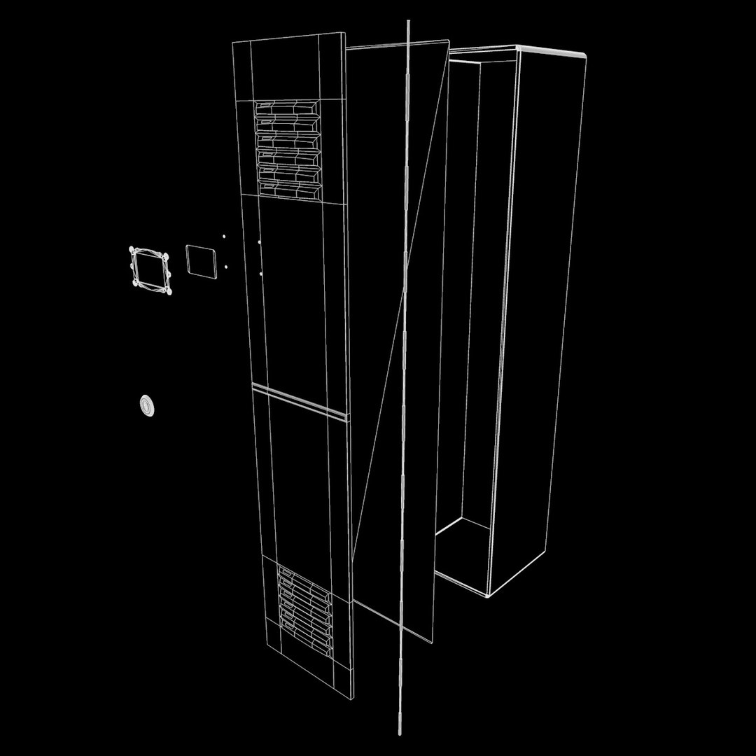 3d Storage Rack Model
