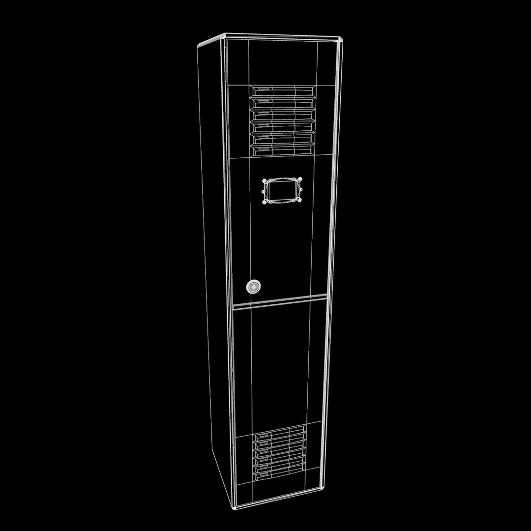 3d Storage Rack Model