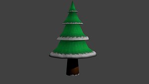 Download 3D Snow Tree Blender Models - TurboSquid