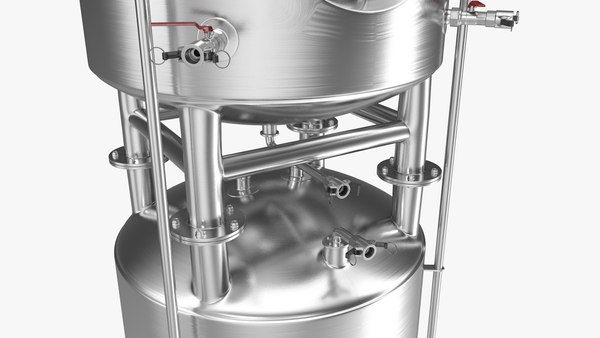 Beer fermentation tank 3D model - TurboSquid 1474300