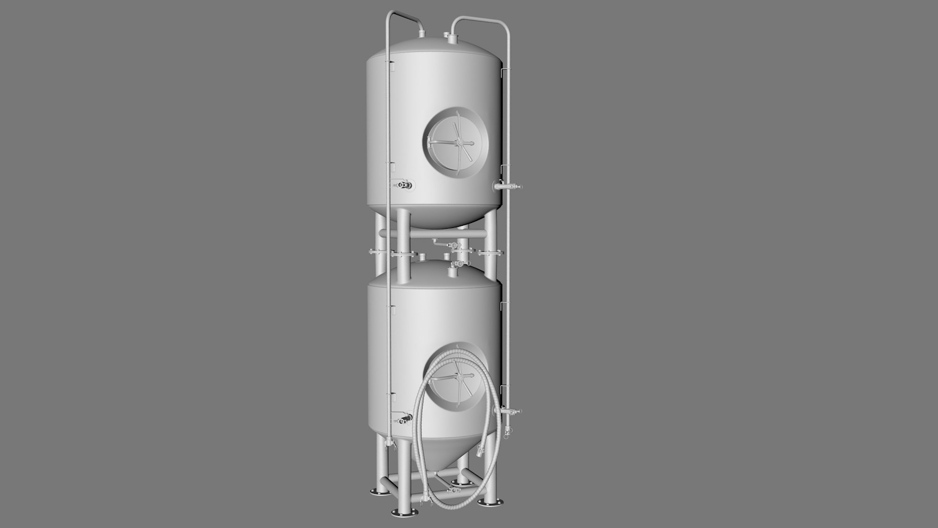 Beer Fermentation Tank 3D Model - TurboSquid 1474300