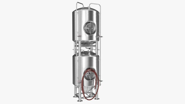 Beer fermentation tank 3D model - TurboSquid 1474300