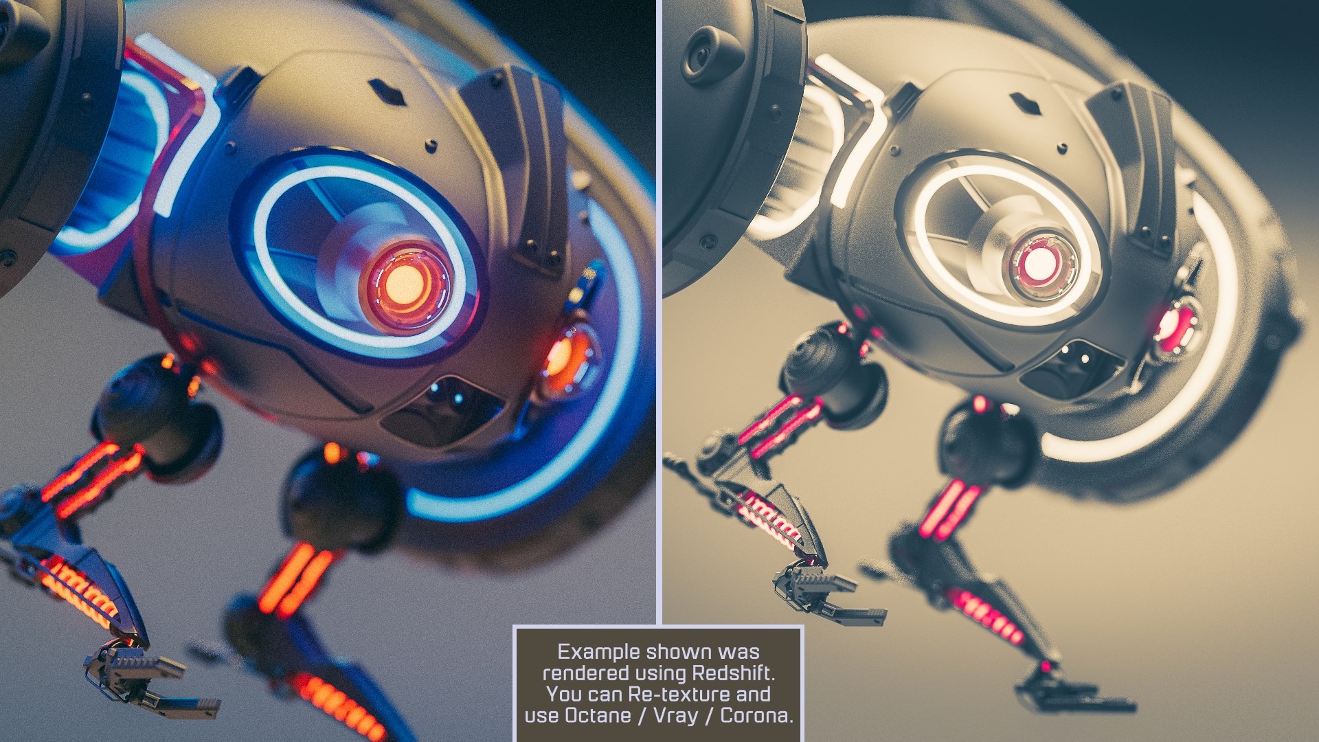 3D Hovering SciFi Drone Bot - TurboSquid 1997187