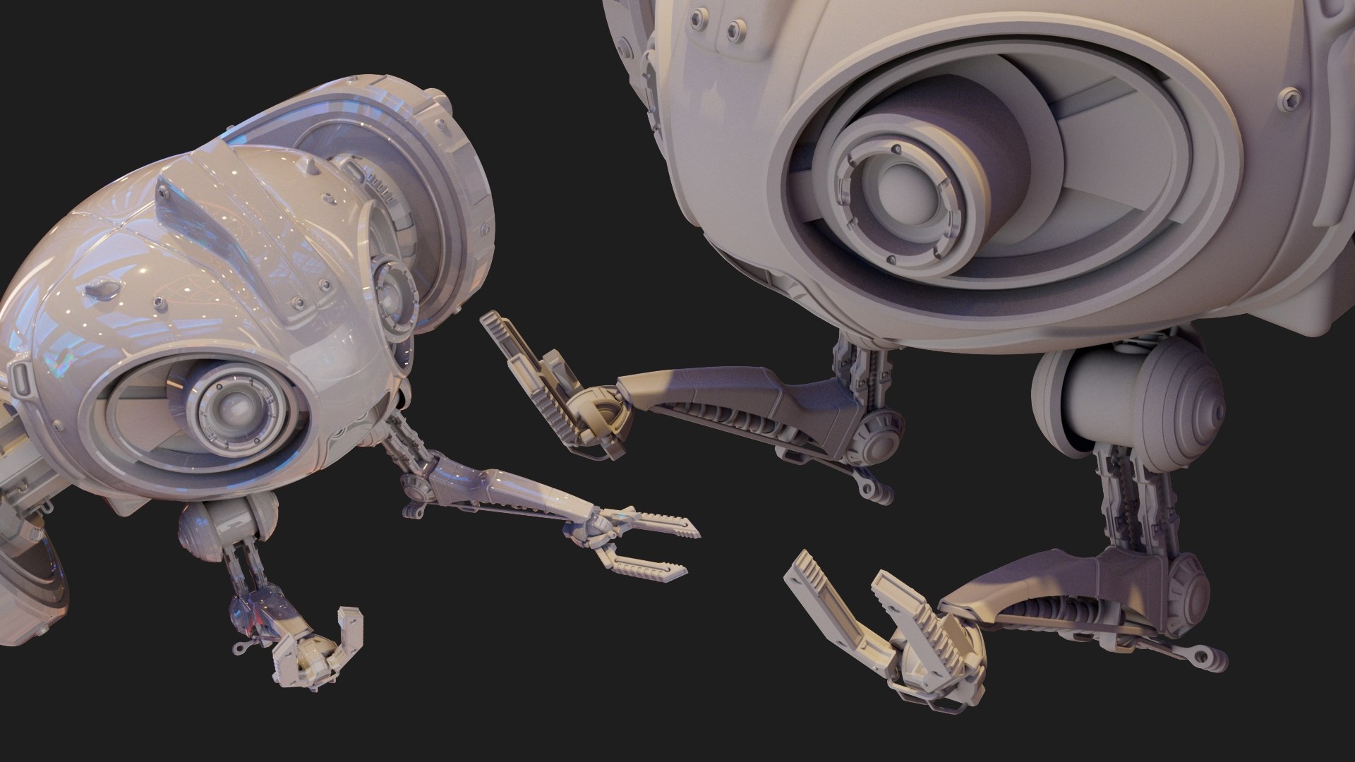 3D Hovering SciFi Drone Bot - TurboSquid 1997187