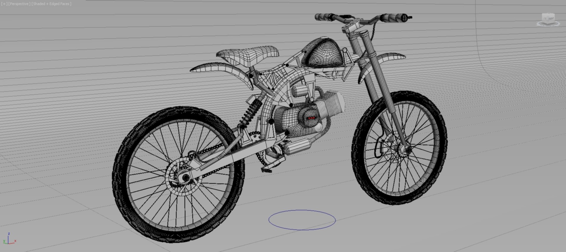 3D Cross Cycle - TurboSquid 1281530