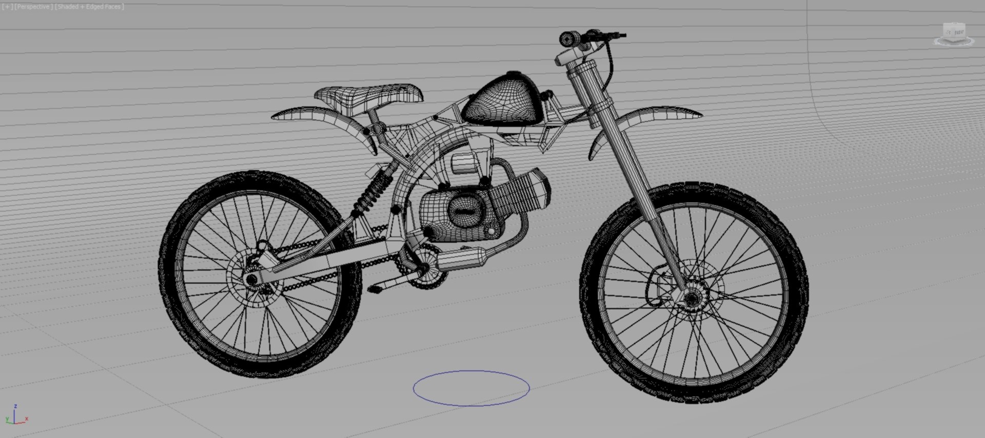 3D Cross Cycle - TurboSquid 1281530