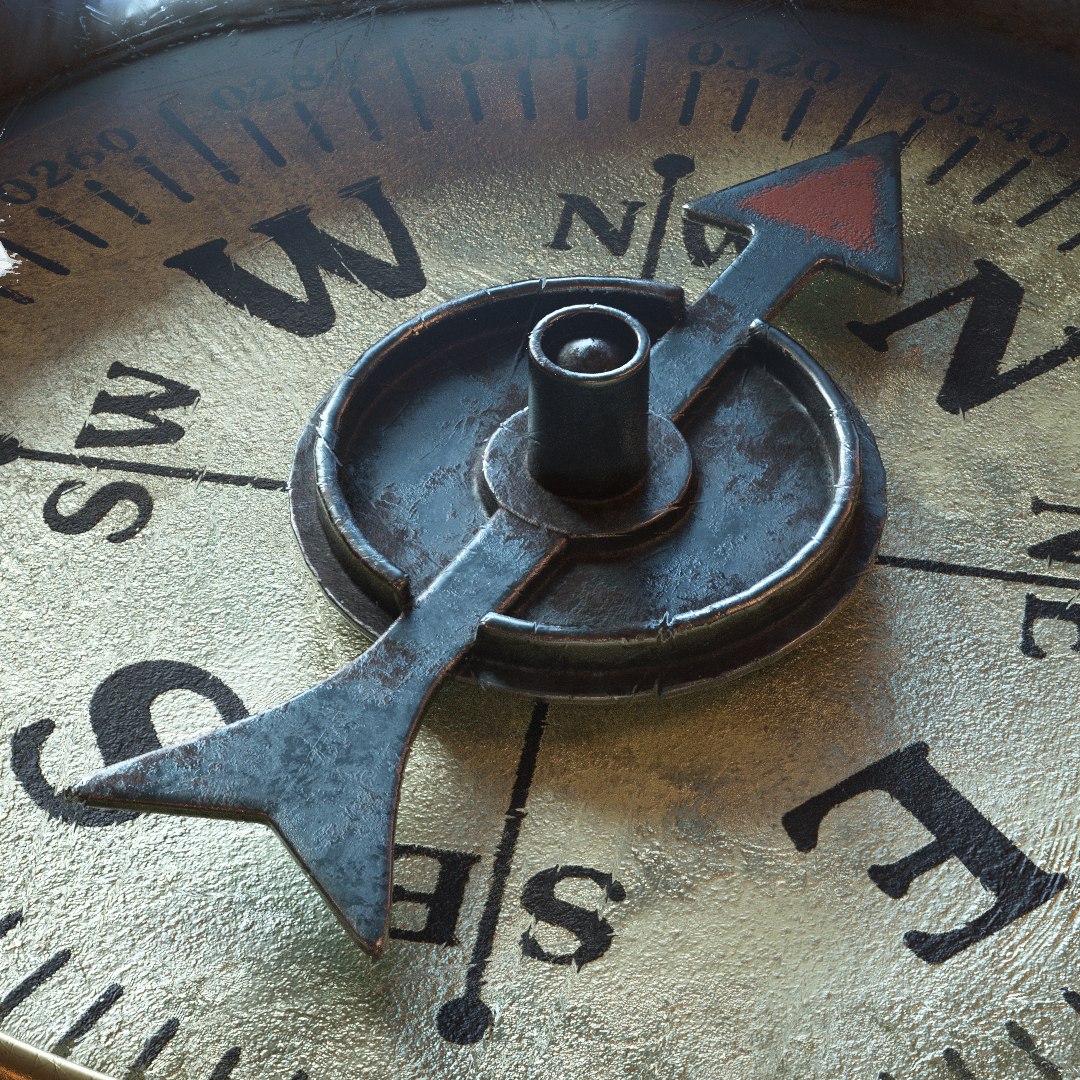 3D Model Compass - TurboSquid 1445225