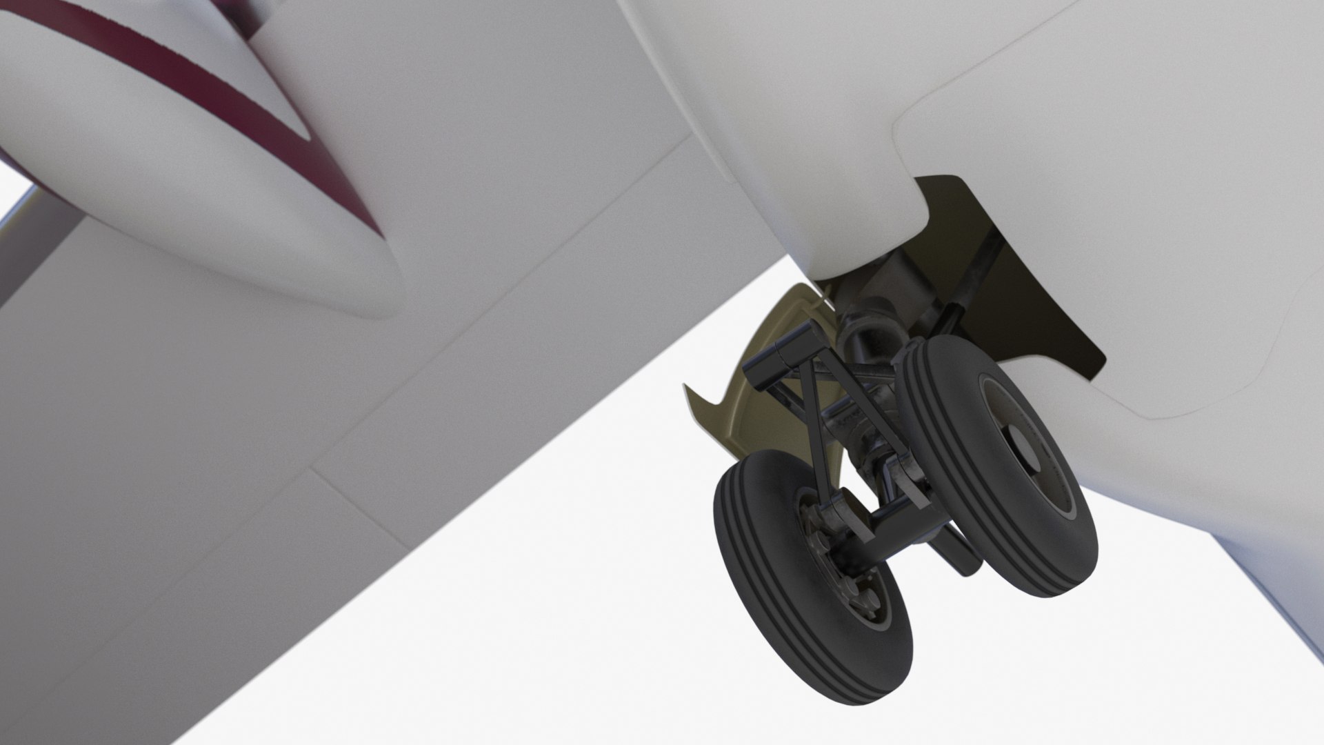 Concept Modern Aircraft Turboprop 3D Model - TurboSquid 2279706