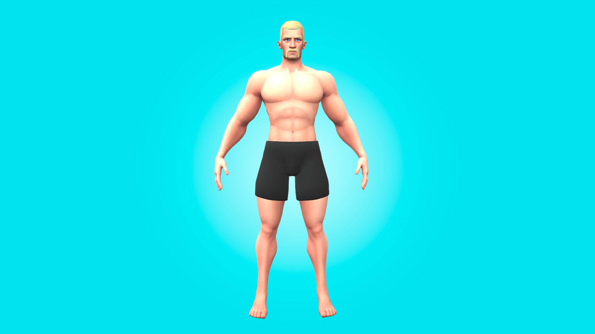 Rognek - Male Base Mesh - Cartoon Character 3D - TurboSquid 2069819