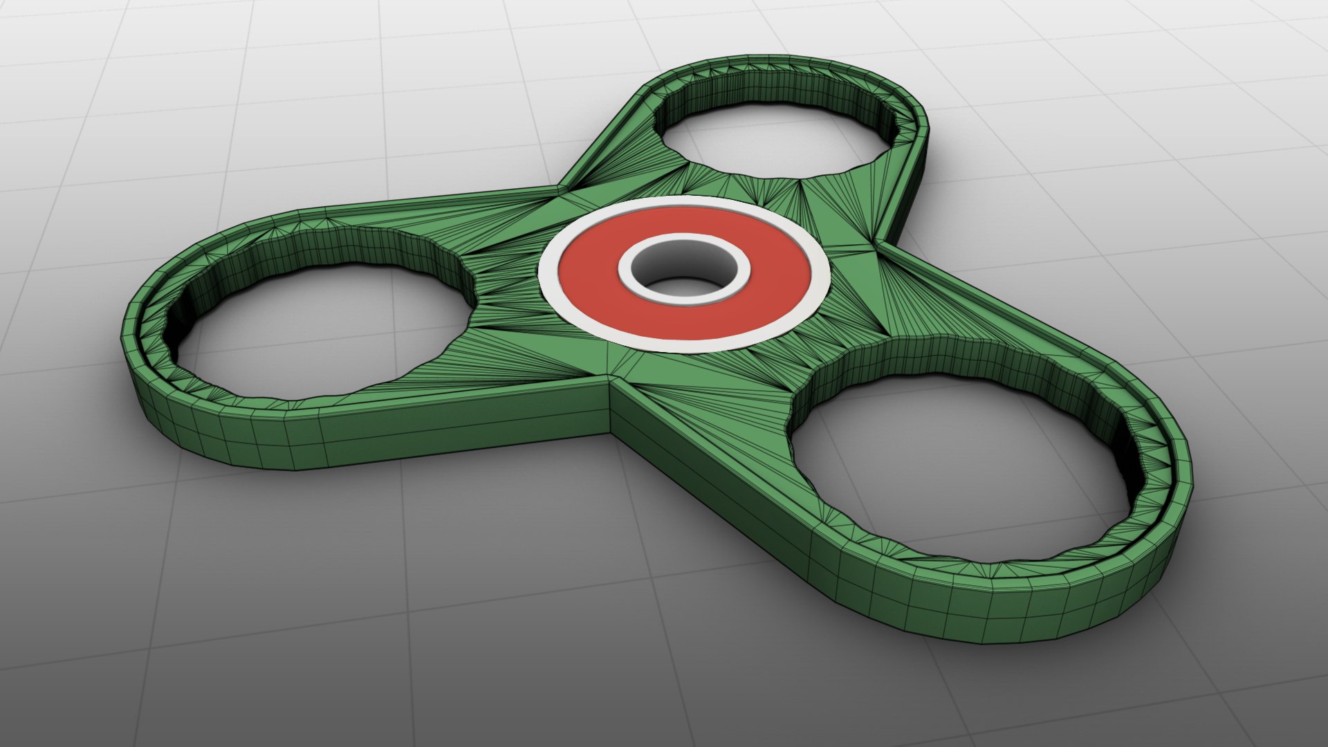 3d Printable Fidget Toy Triangle