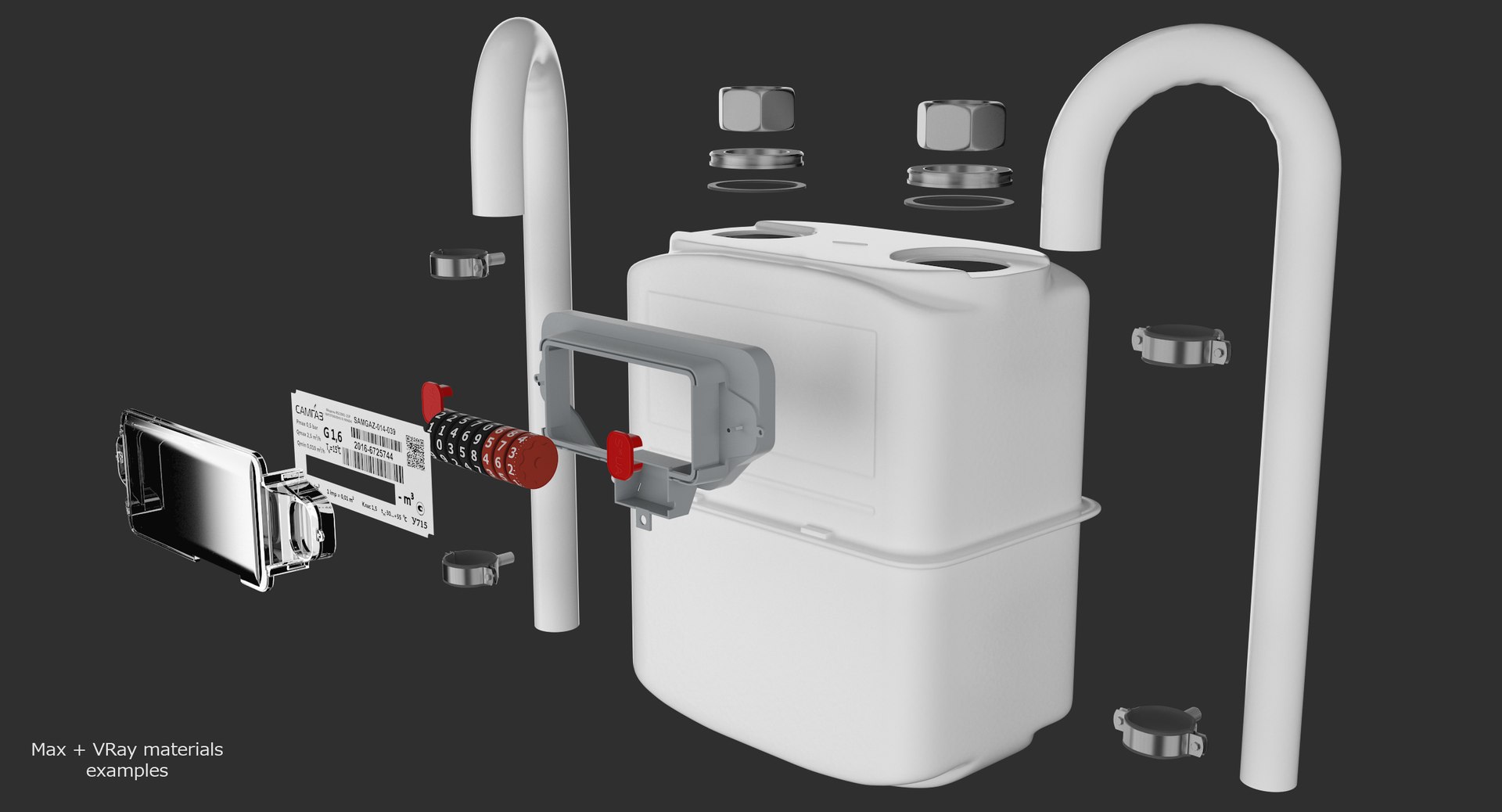 3d Gas Meter