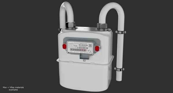 3d gas meter
