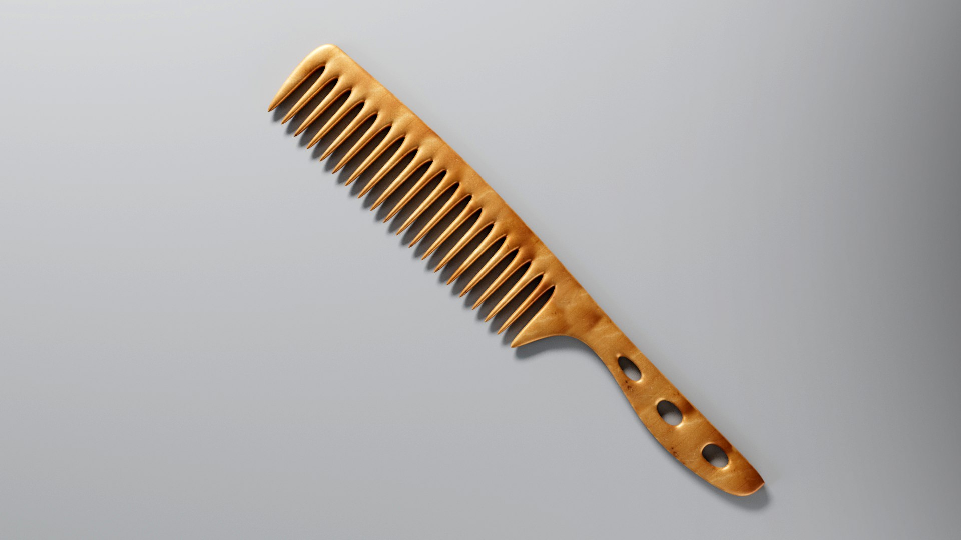 3D Tooth Tail Comb Model - TurboSquid 2091087