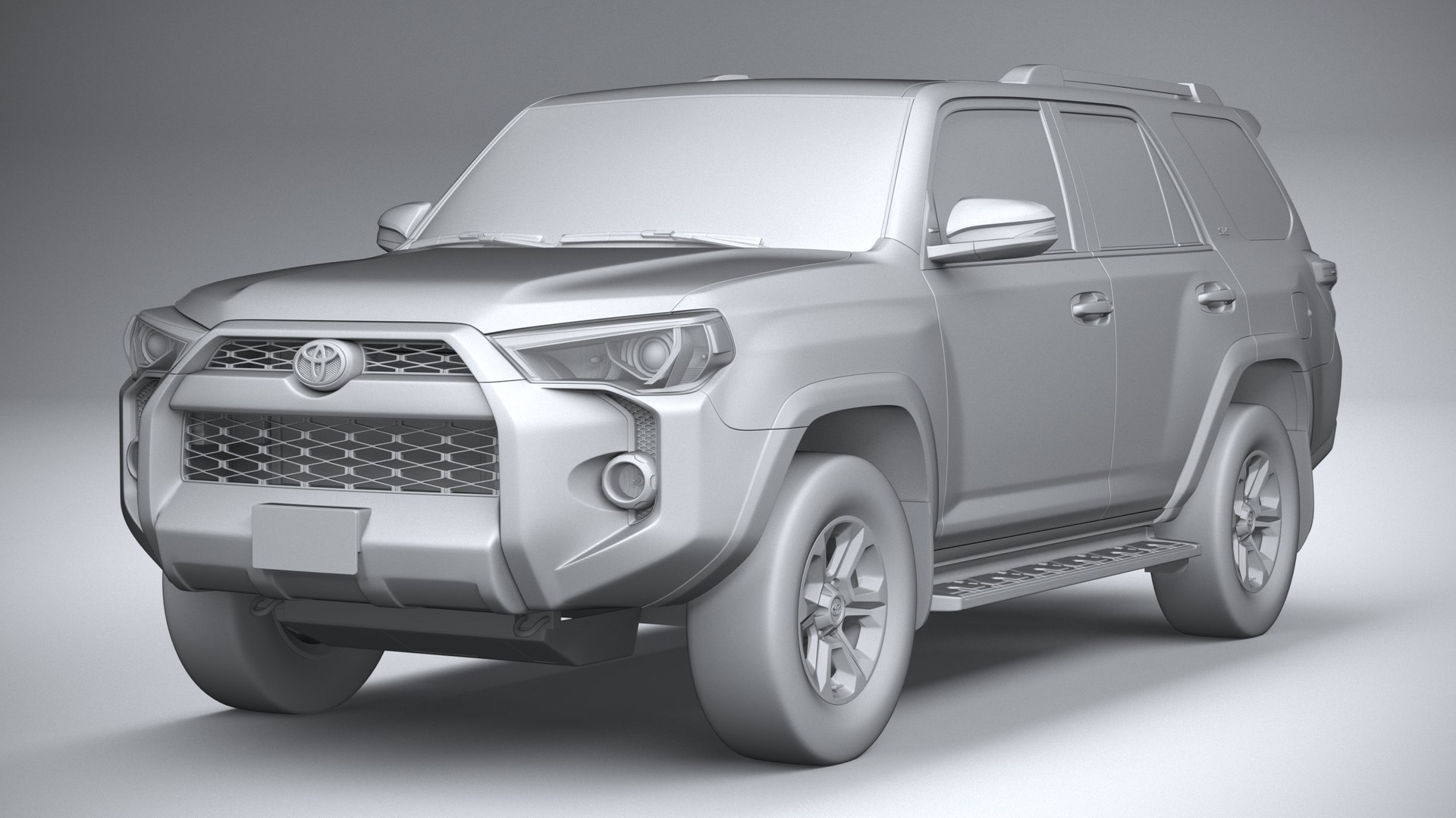 Toyota 4Runner Base 2020 3D Model - TurboSquid 1952262