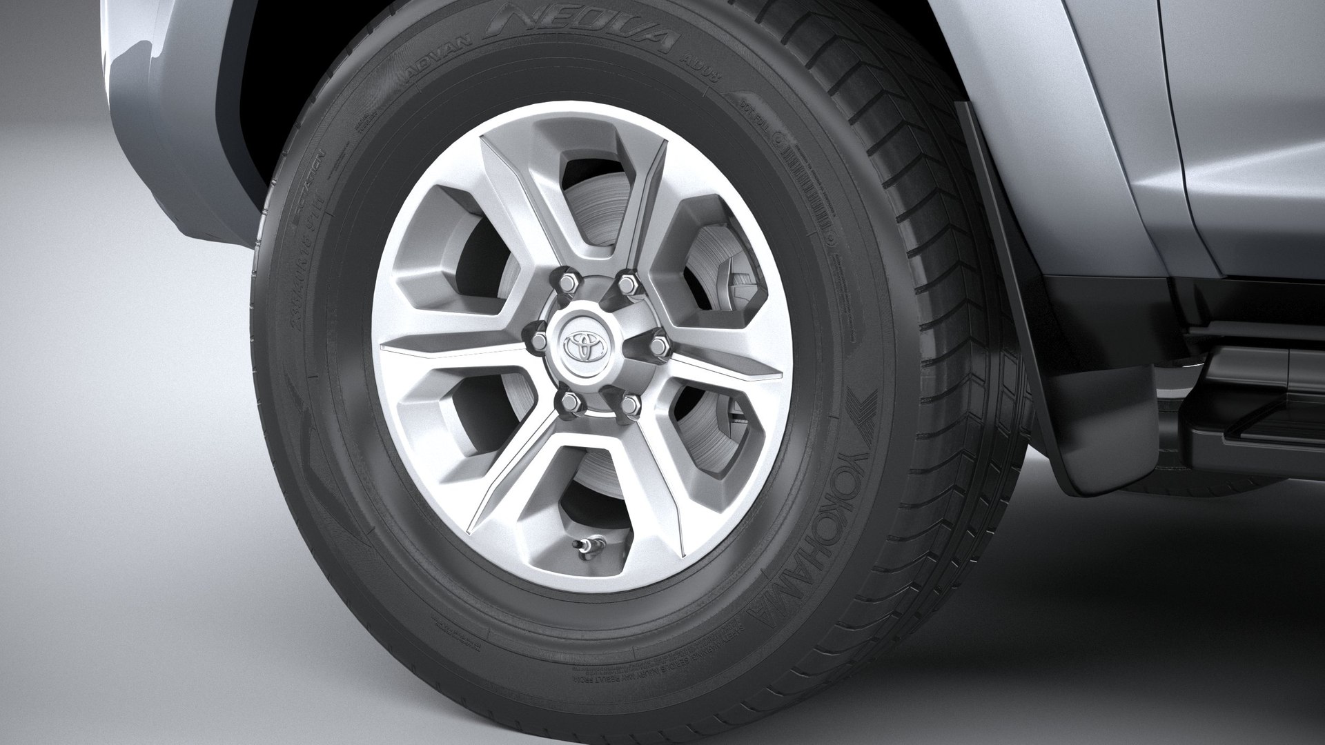 Toyota 4Runner Base 2020 3D model - TurboSquid 1952262