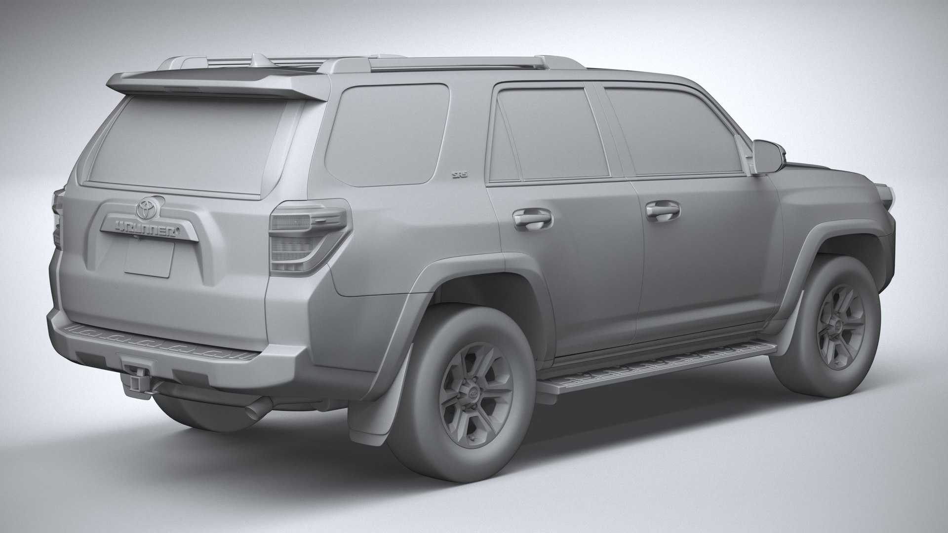 Toyota 4Runner Base 2020 3D Model - TurboSquid 1952262