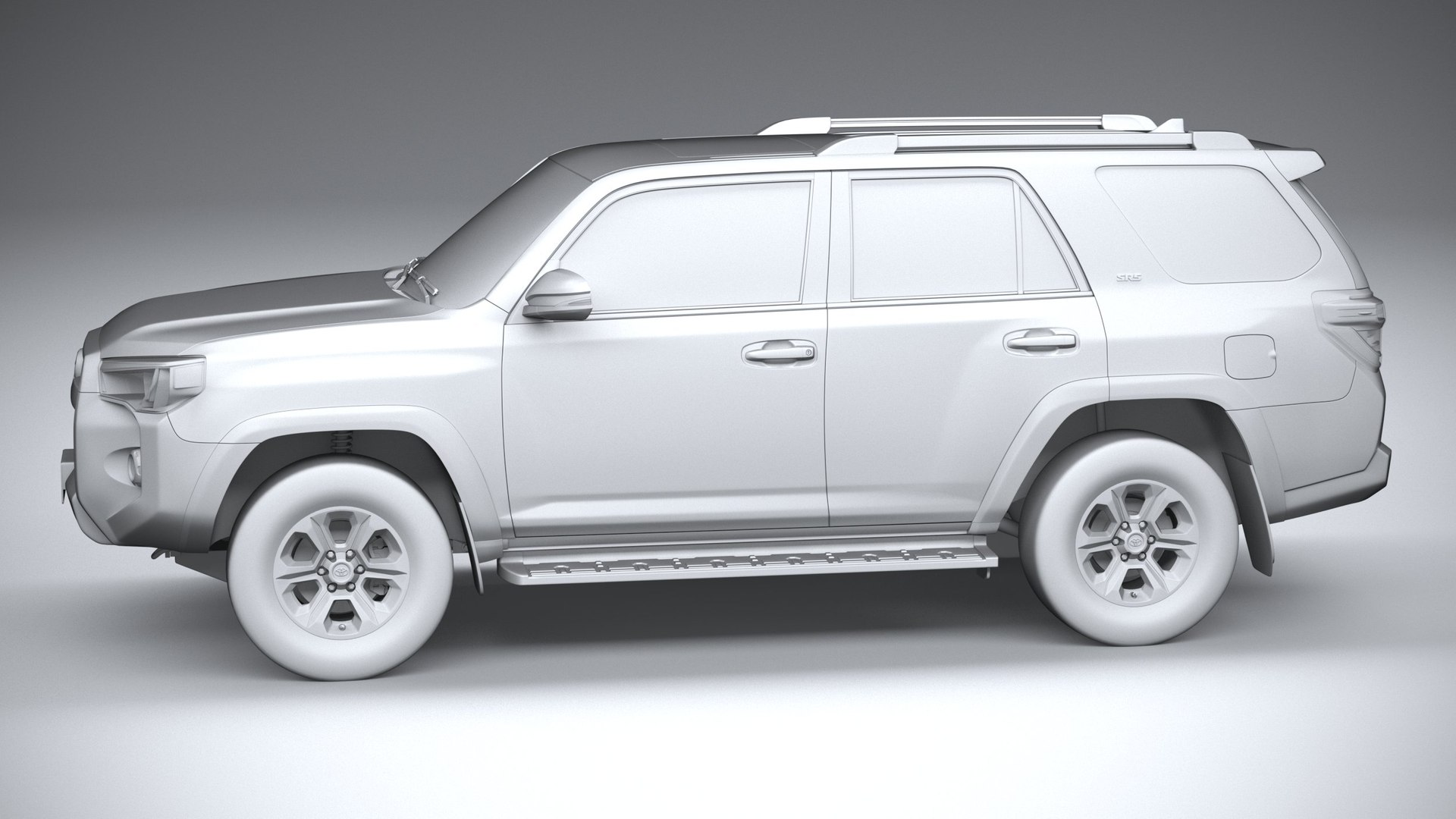 Toyota 4Runner Base 2020 3D Model - TurboSquid 1952262