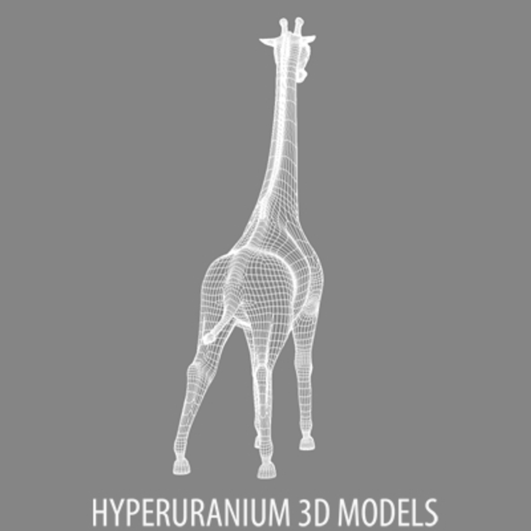 giraffe 3d model