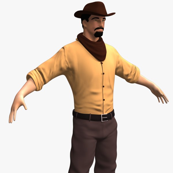 Cowboy 3D Models for Download | TurboSquid