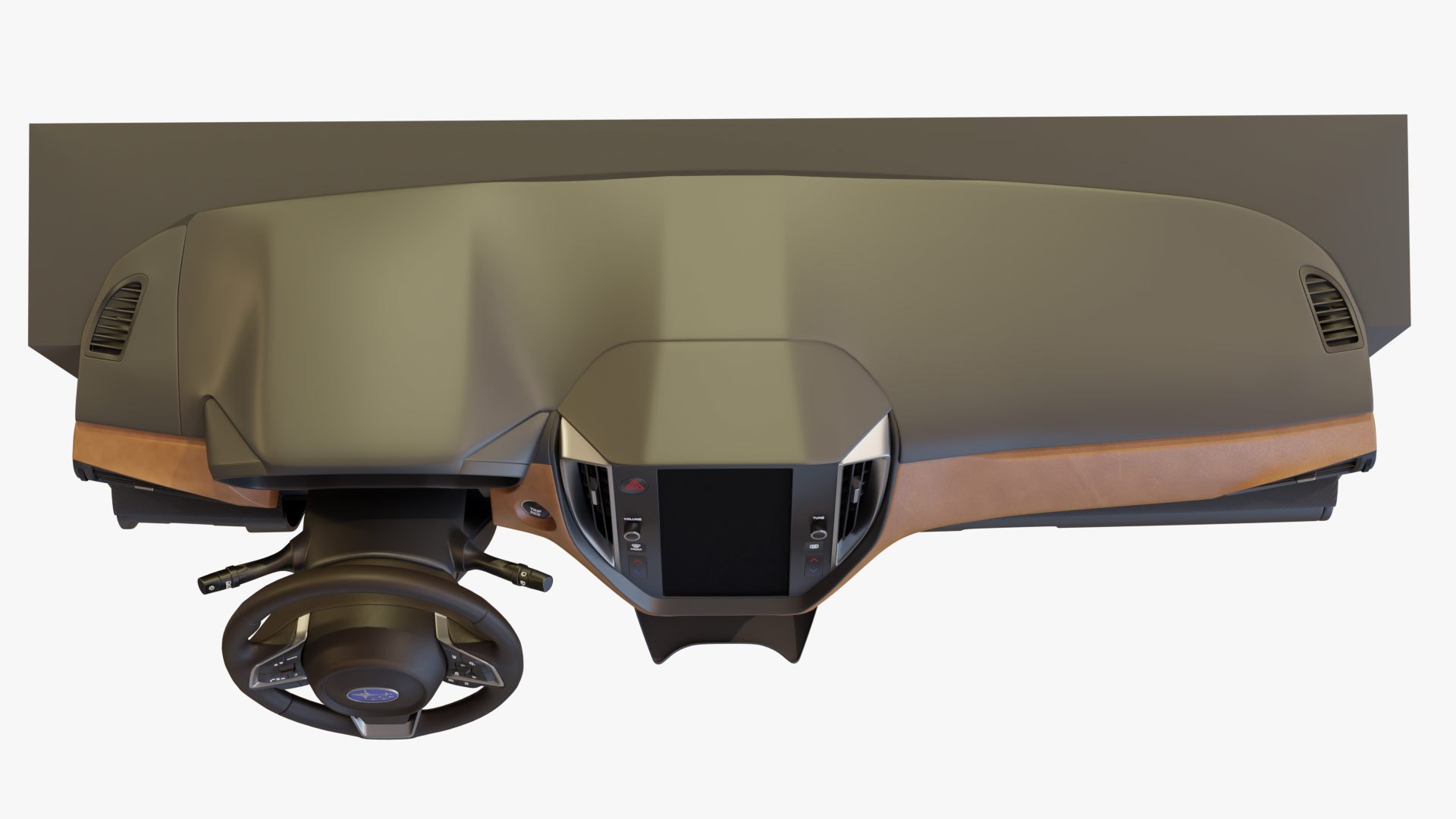 3D Model Subaru Crosstrek 2023 Dashboard - TurboSquid 2439403