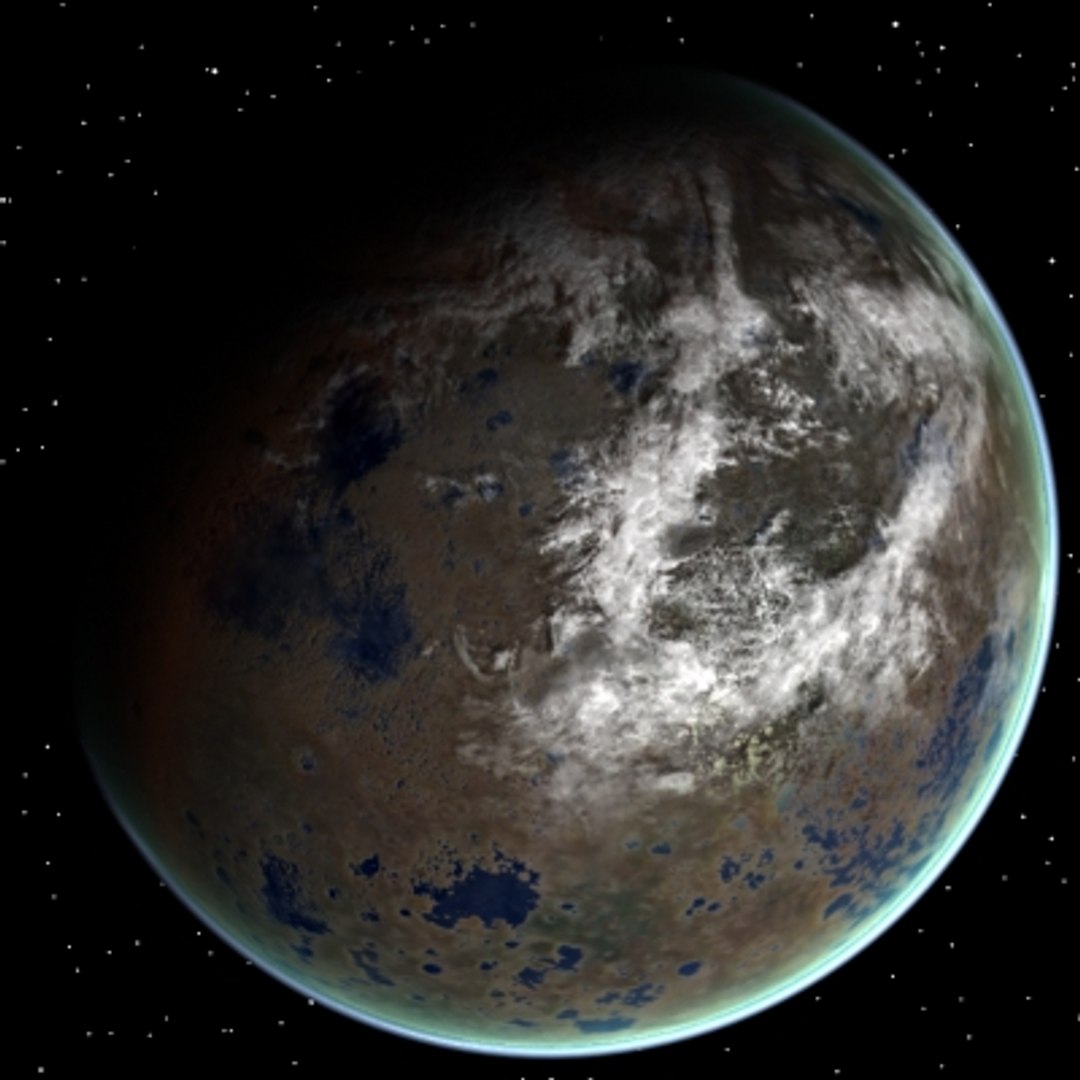 3d Callisto Terraform Model