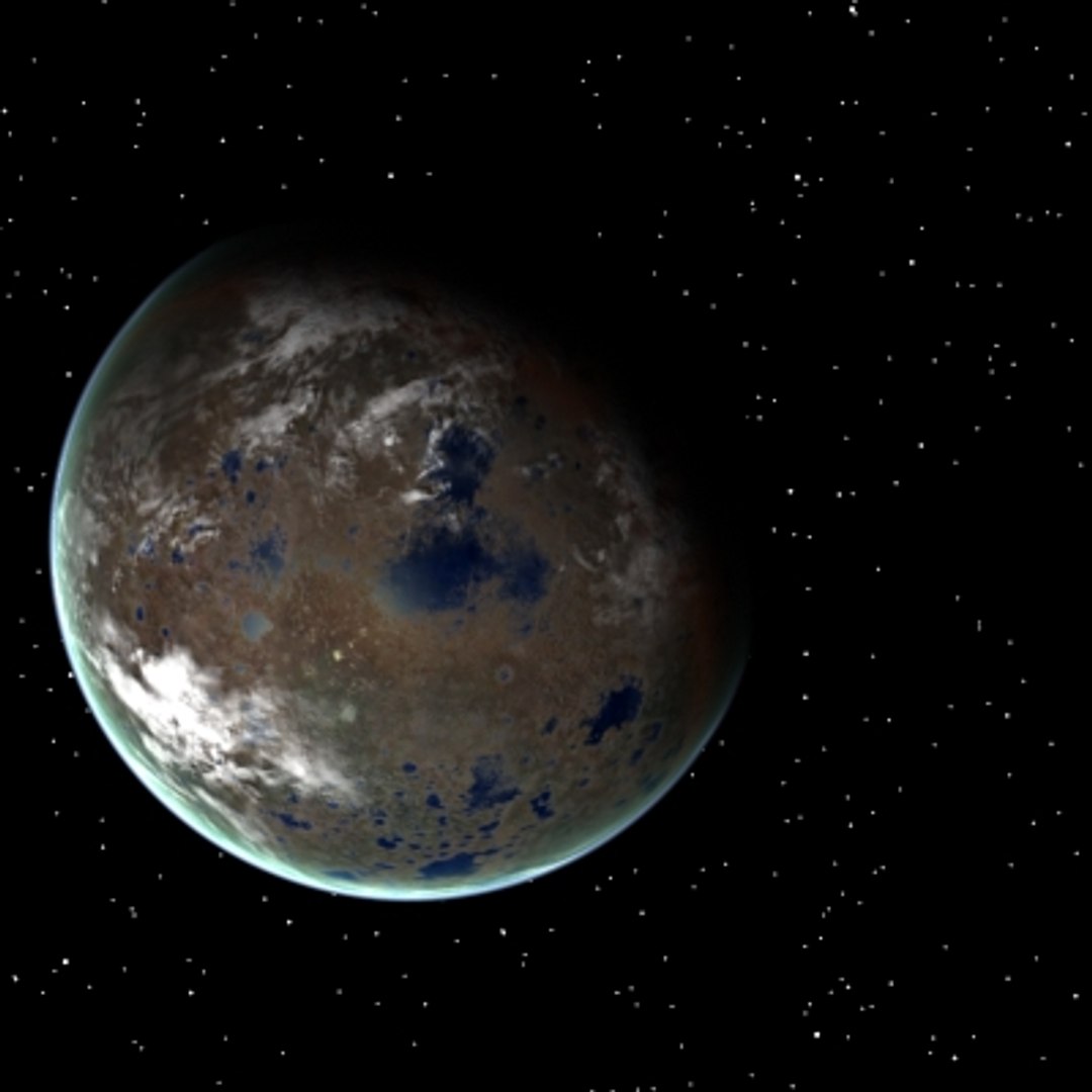3d Callisto Terraform Model