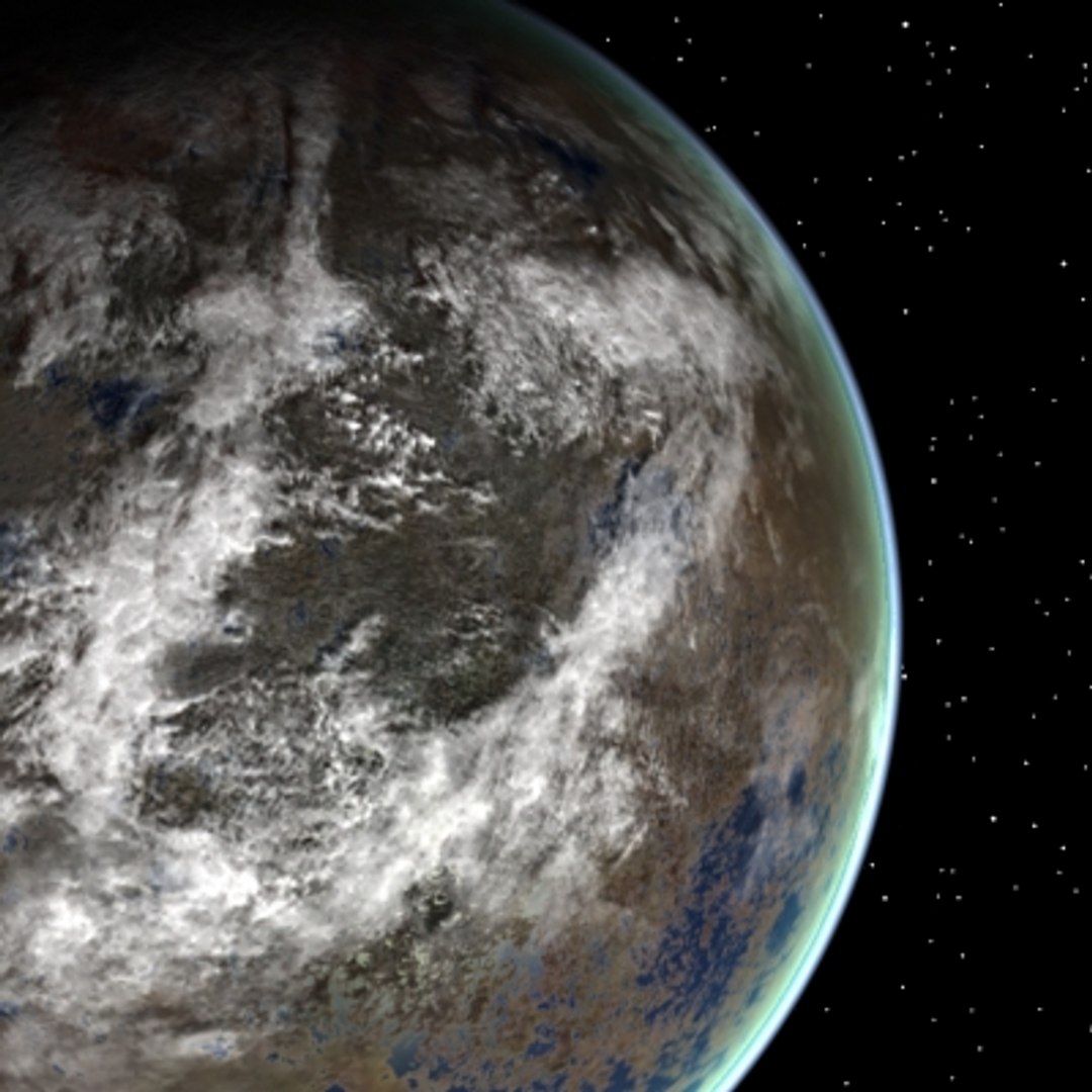 3d Callisto Terraform Model