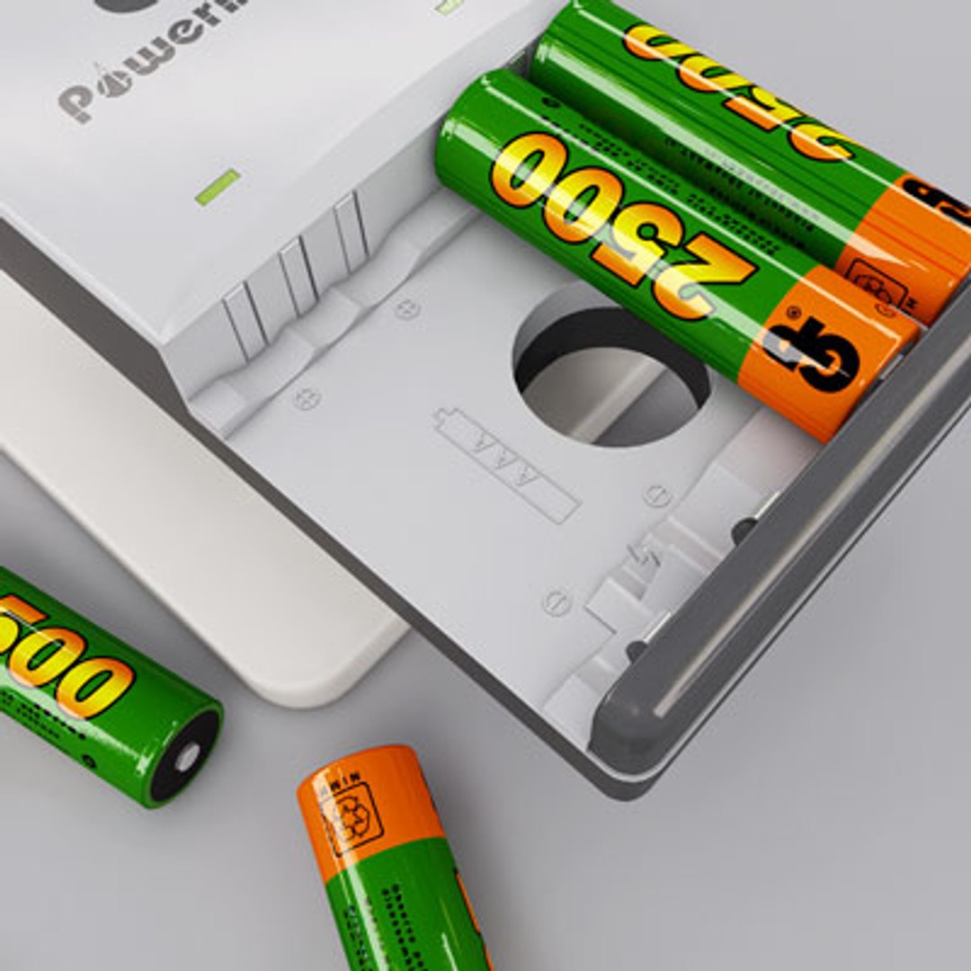 3ds Max Accu Powerbank Battery Accumulator