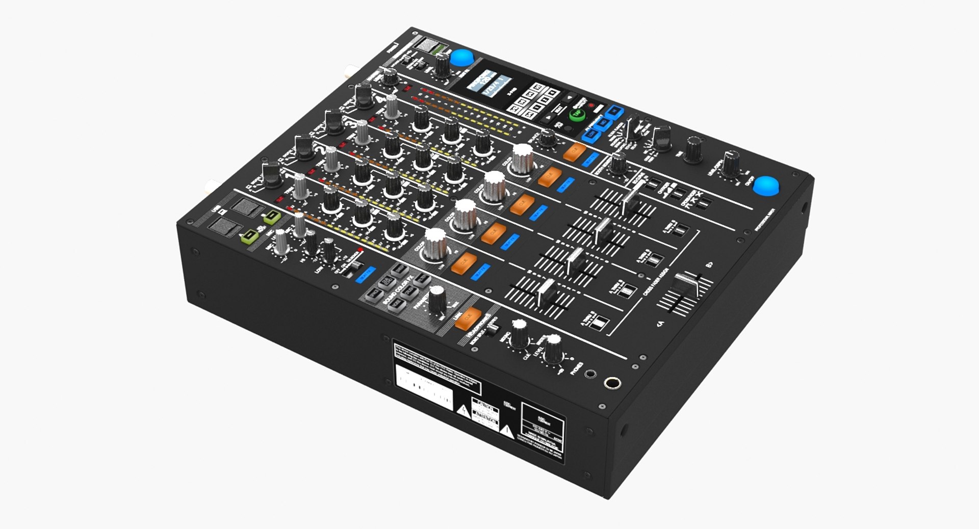3D Digital Dj Mixer Model - TurboSquid 1247253