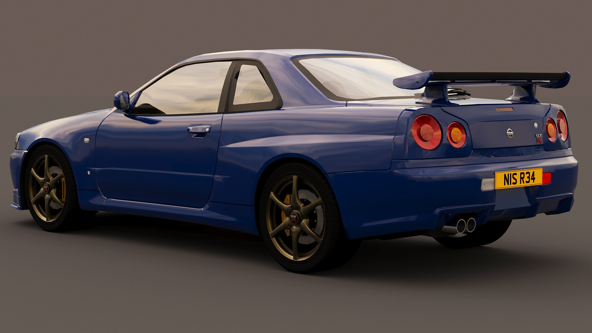 3D Model Nissan Skyline R34 Gt-r 2002 - TurboSquid 2217156
