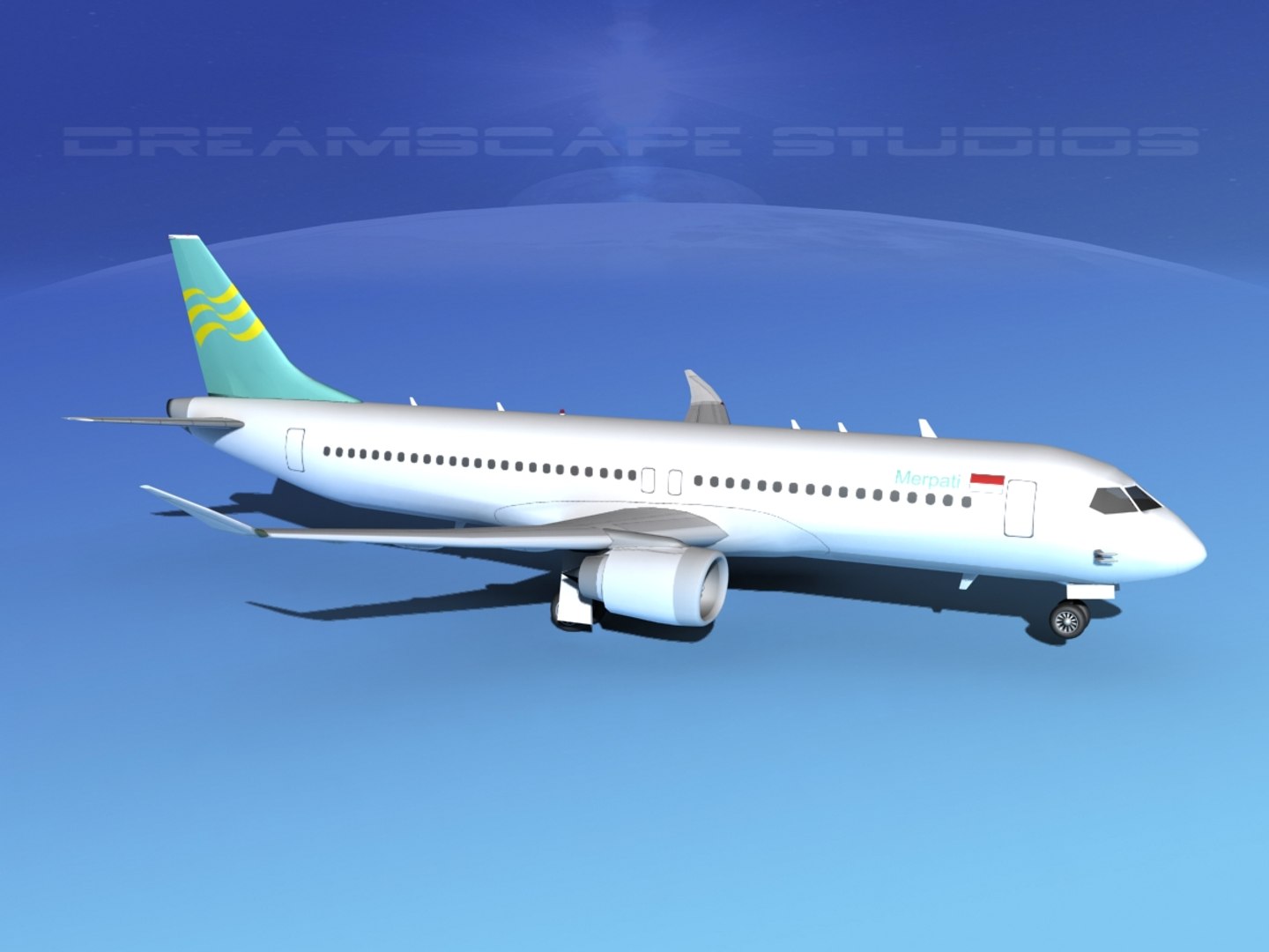 3d Model Comac Airliners