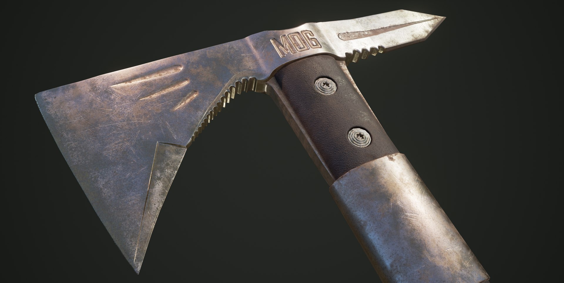 unreal pbr hatchet max