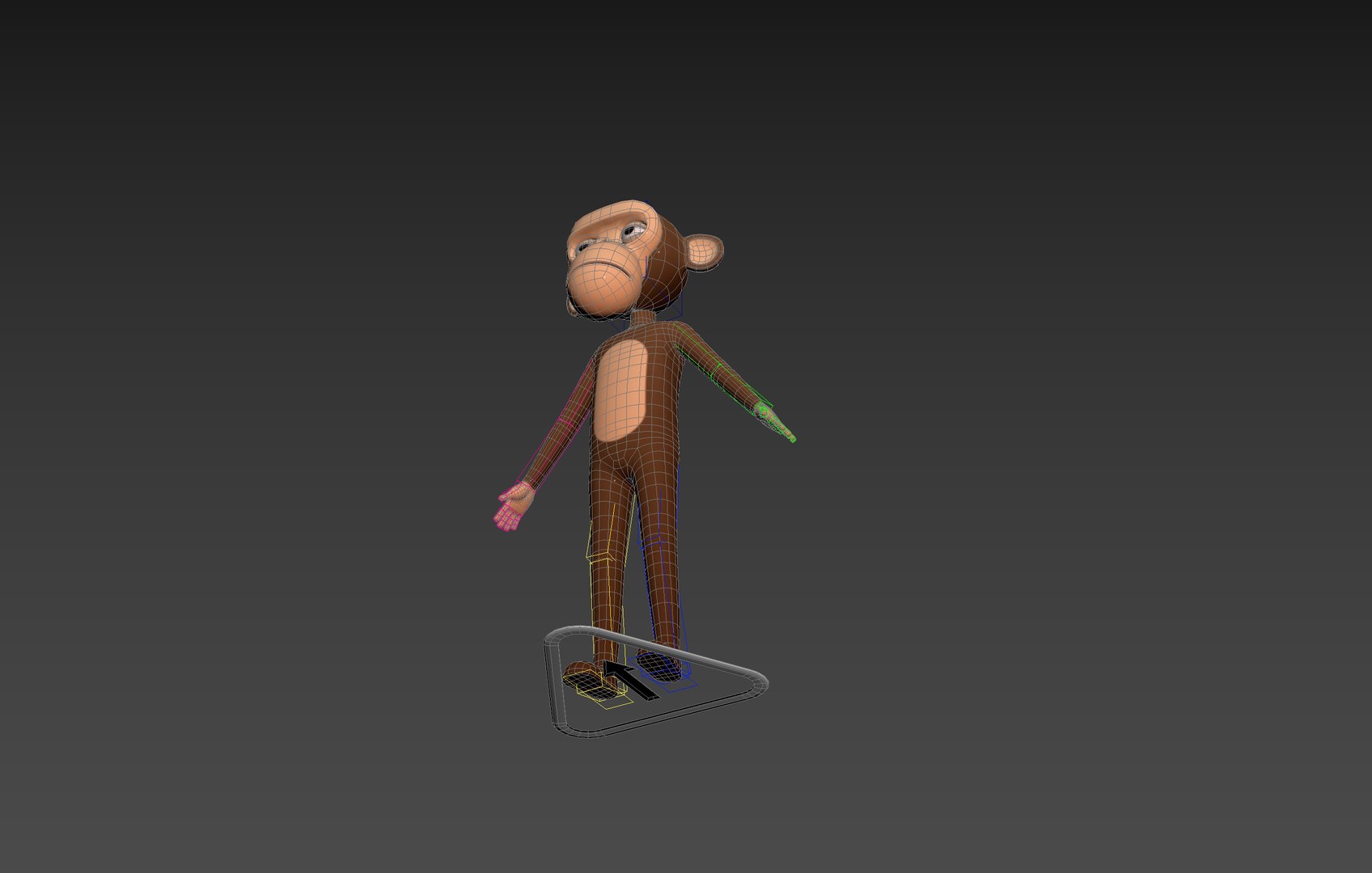 Character174 Rigged Monkey 3D - TurboSquid 1881192