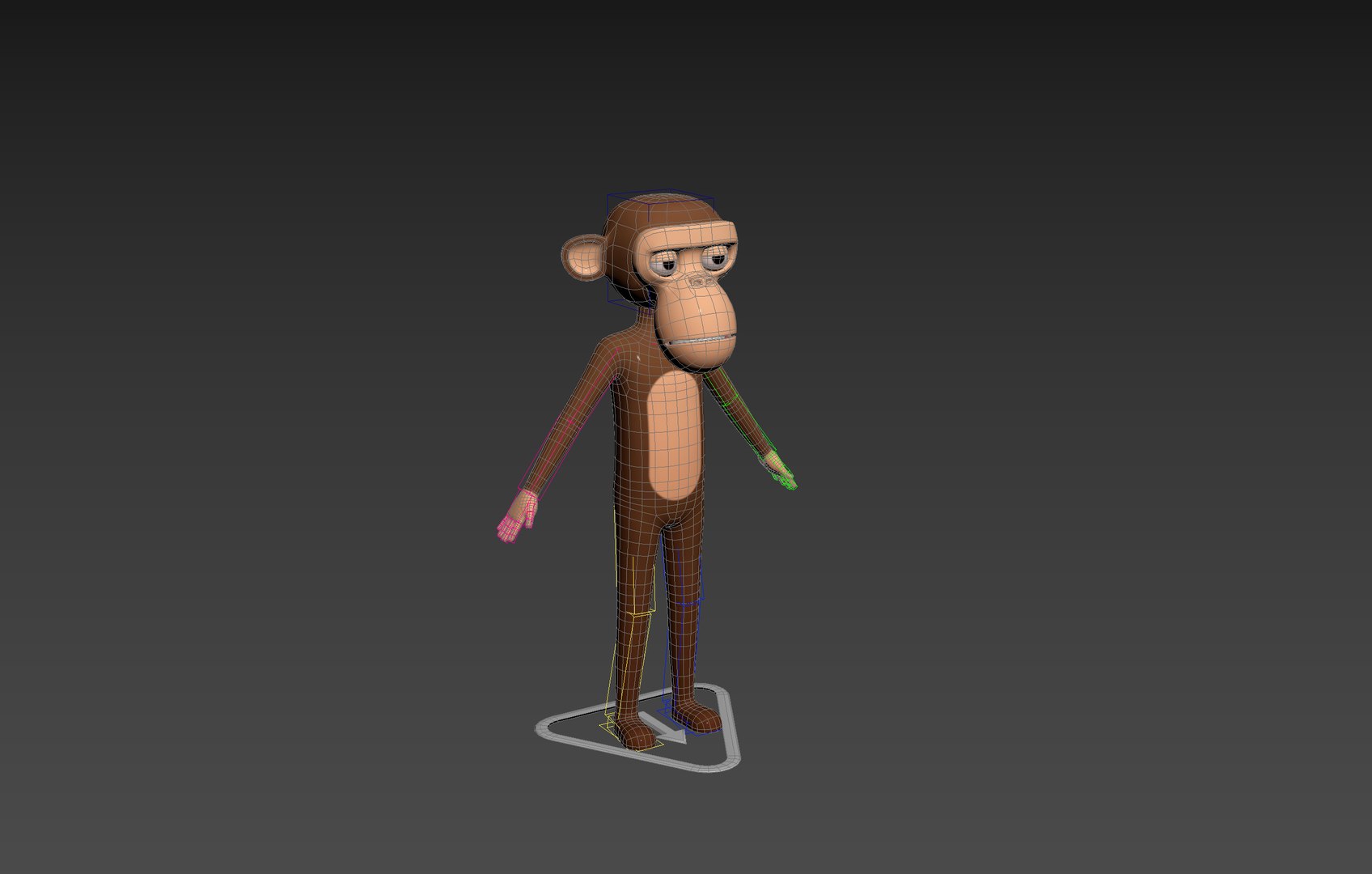Character174 Rigged Monkey 3D - TurboSquid 1881192