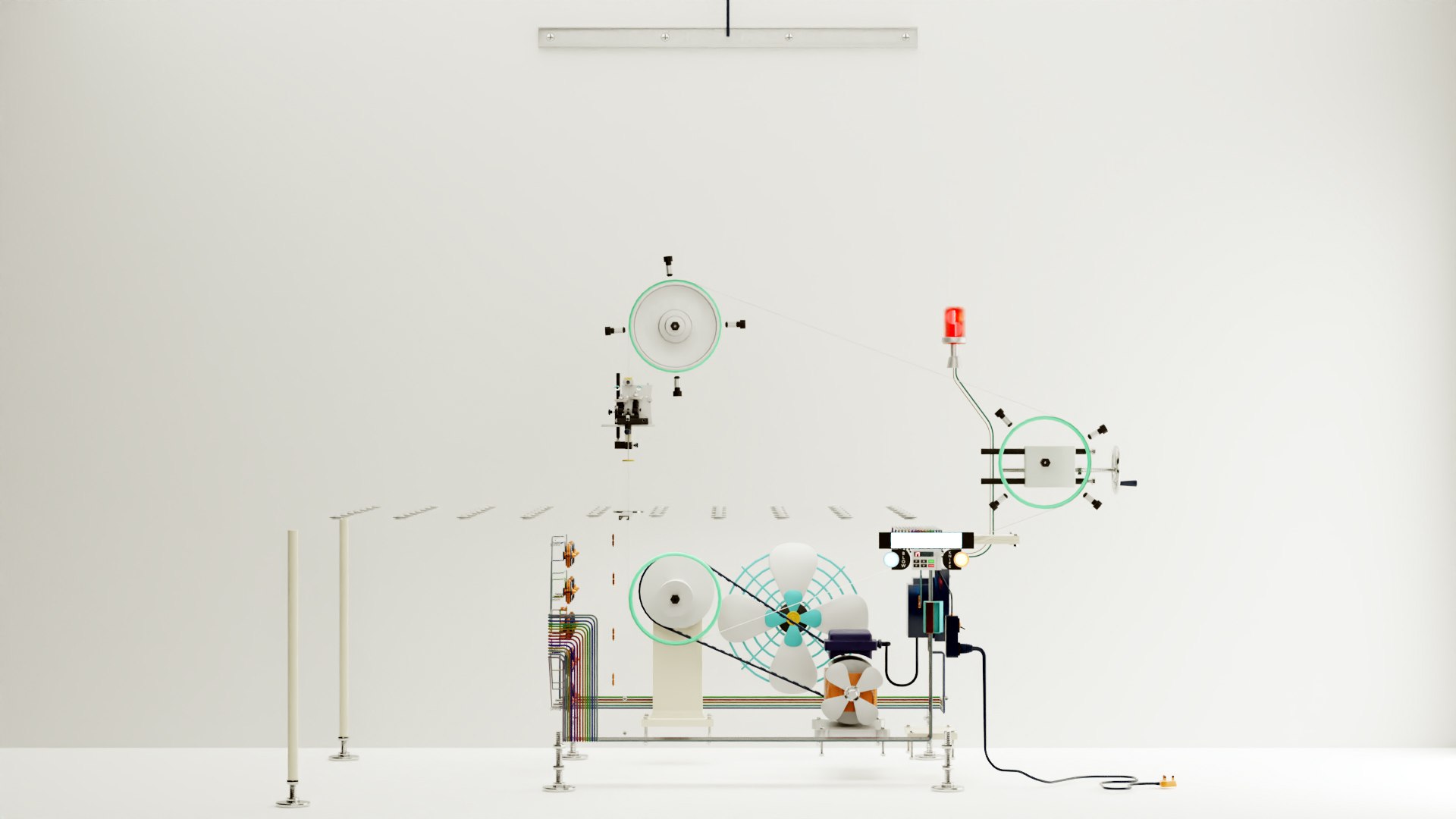 3D Model Band Knife Fabric Cutting Machine 3D Model - TurboSquid 2067353