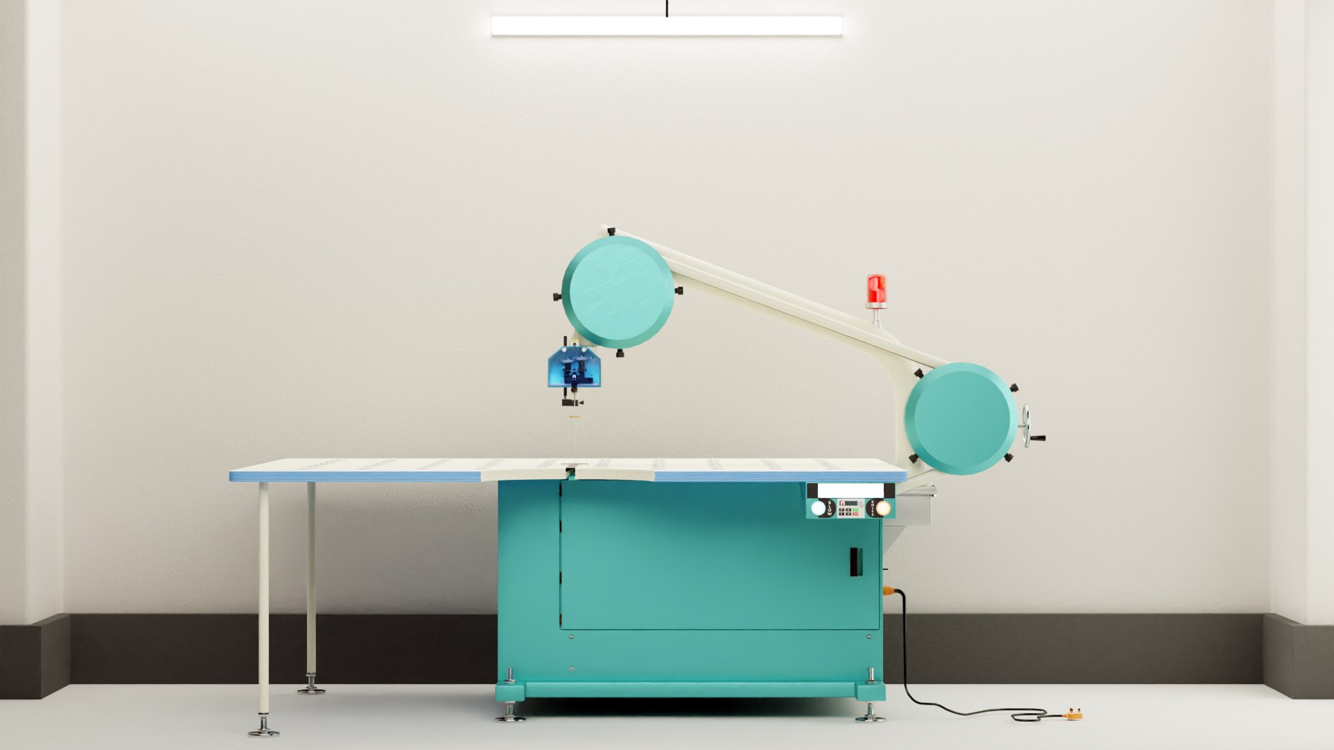 3D Model Band Knife Fabric Cutting Machine 3D Model - TurboSquid 2067353