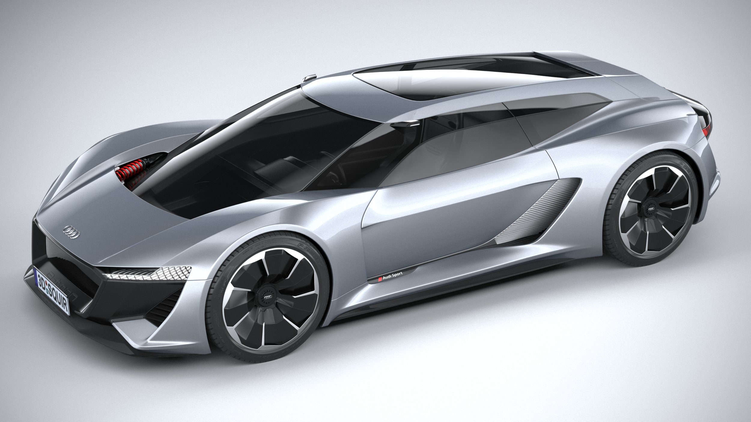 3D audi pb18 e-tron - TurboSquid 1686978