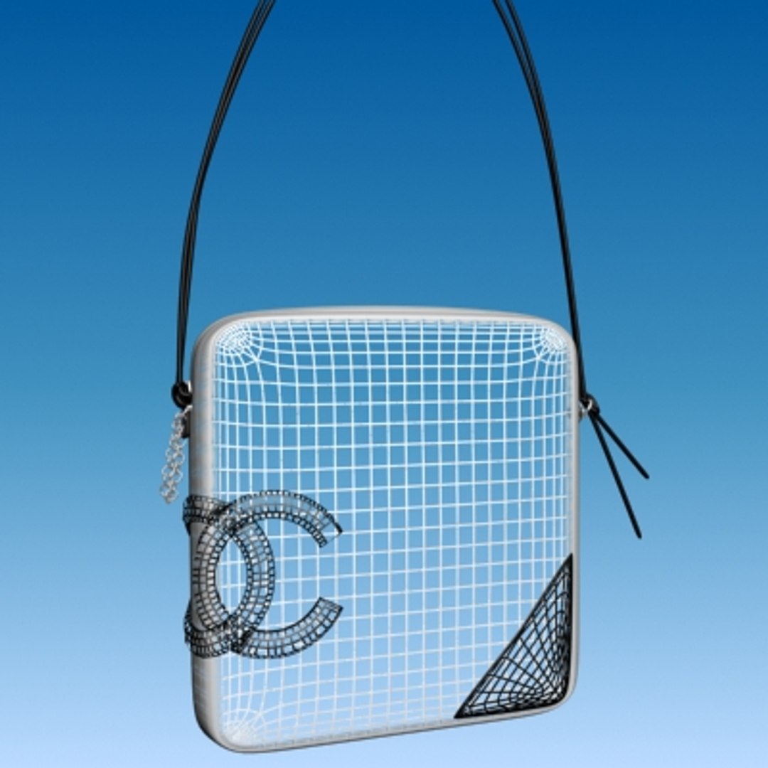 3d Chanel Ligne Designer Bag Model